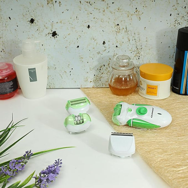 4-in-1 Rechargeable Lady Epilator – Zambeel