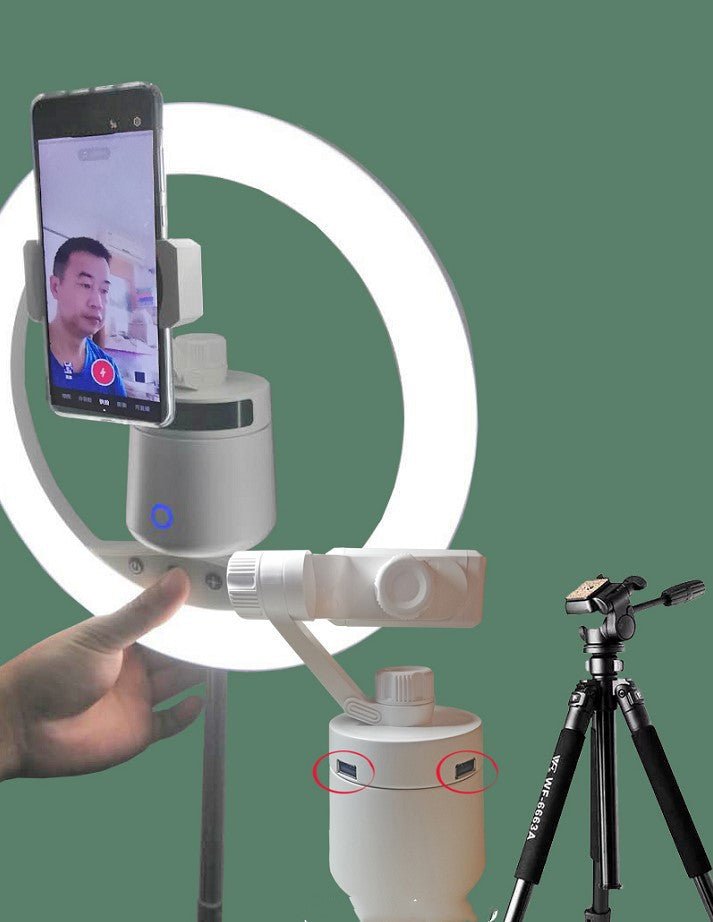 AI Face Recognition Live Selfie Artifact Selfie Man GK01 Bluetooth – Zambeel