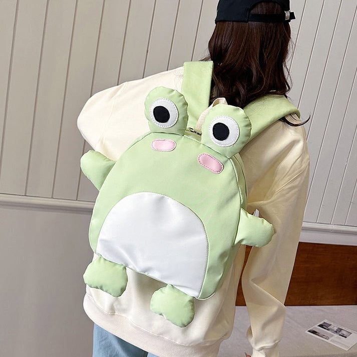 Cute Cute Cartoon Frog Backpack – Zambeel