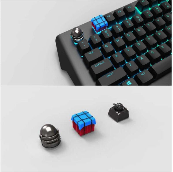 Personalized Mechanical Keyboard Single ESC Keycap 104 Key Color ABS M ...