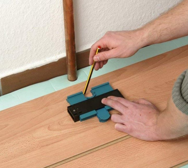 Radial Ruler Contour Gauge Taker Profile Gauge – Zambeel