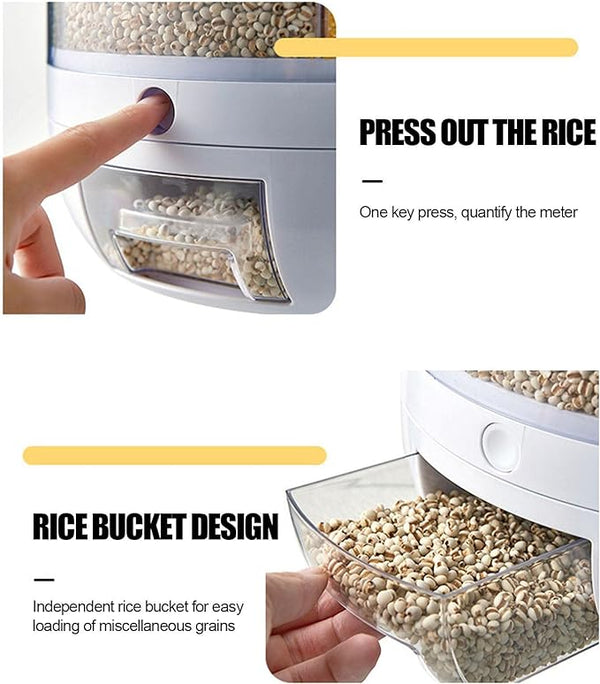 Rotating Food Storage Dispenser – Zambeel