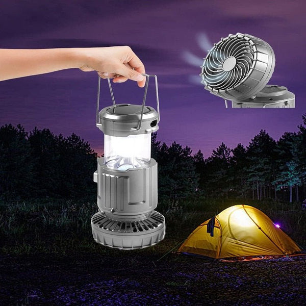 Solar Charging Light With Fan (GSH-9399) – Zambeel