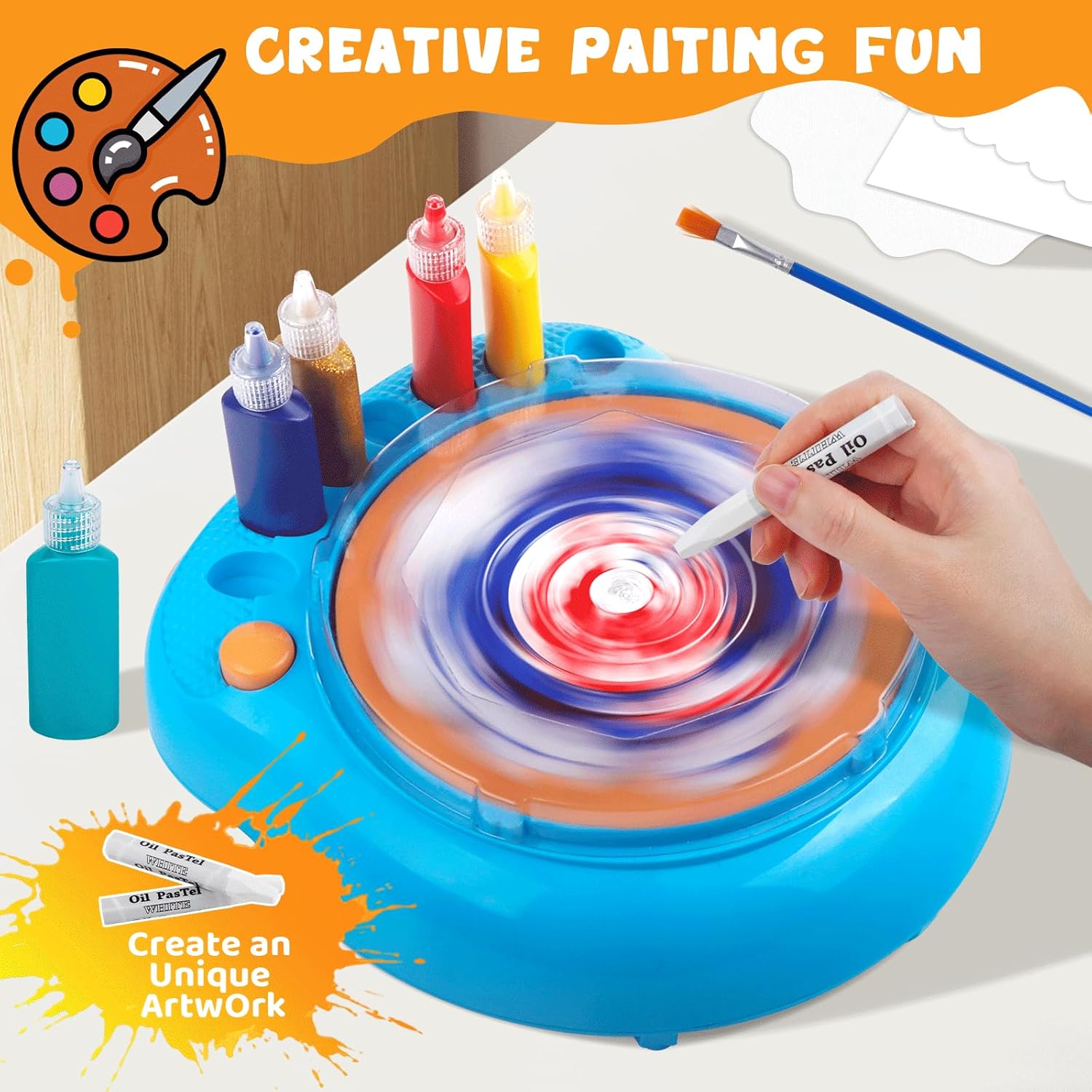 Spin Art Painting Machine – Zambeel